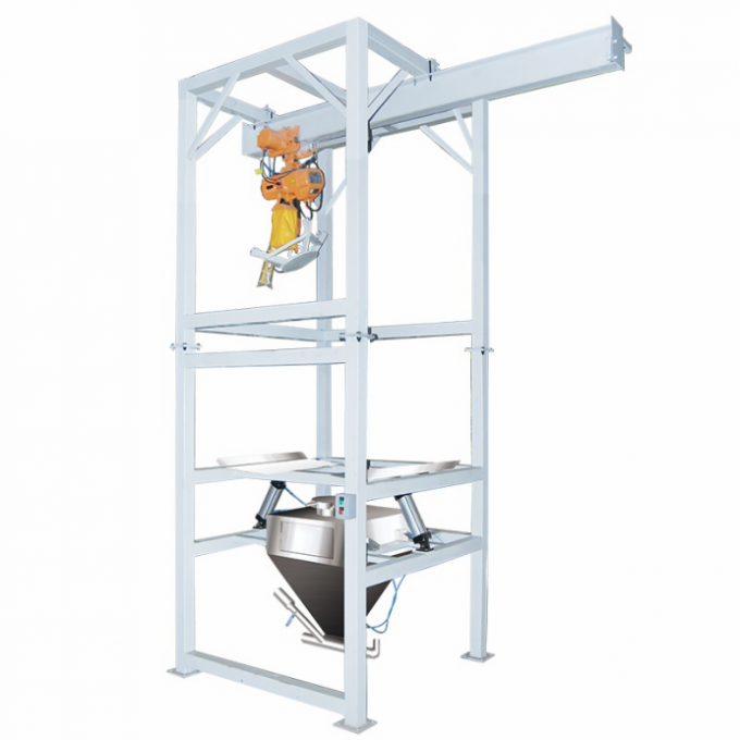 Tote Sausage Powder Big Bag Unloader Manual Bag Dumping Station Husk